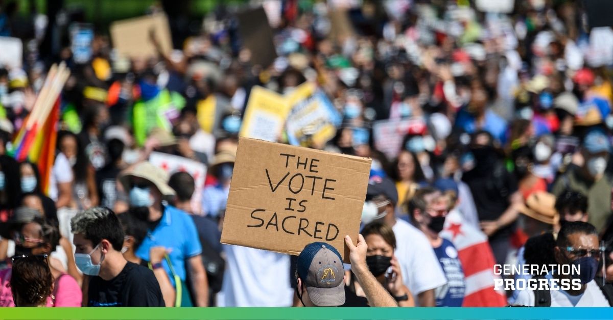 Take Action to Protect Voting Rights - Generation Progress Generation ...
